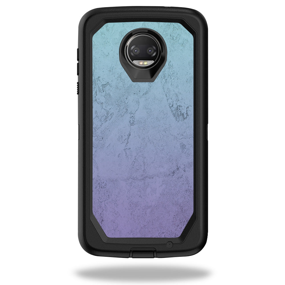 Gradient Marble Skin For OtterBox Defender Motorola Moto Z2 Force ...