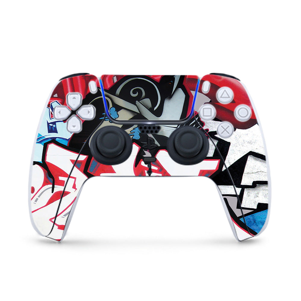 Graffiti Mash Up Skin For Sony PlayStation 5 Controller — MightySkins