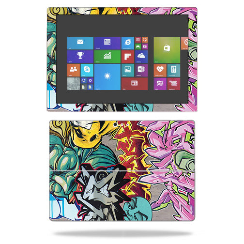Graffiti Wild Styles Skin For Microsoft Surface Pro 4 — MightySkins