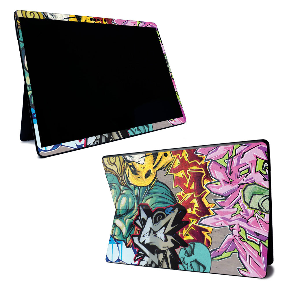 Graffiti Wild Styles Skin For Microsoft Surface Pro X — MightySkins
