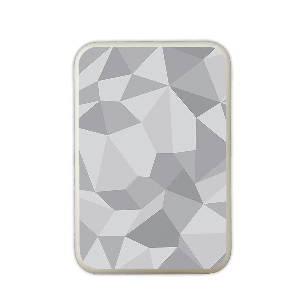 Gray Polygon Skin For Apple MagSafe Battery Pack — MightySkins