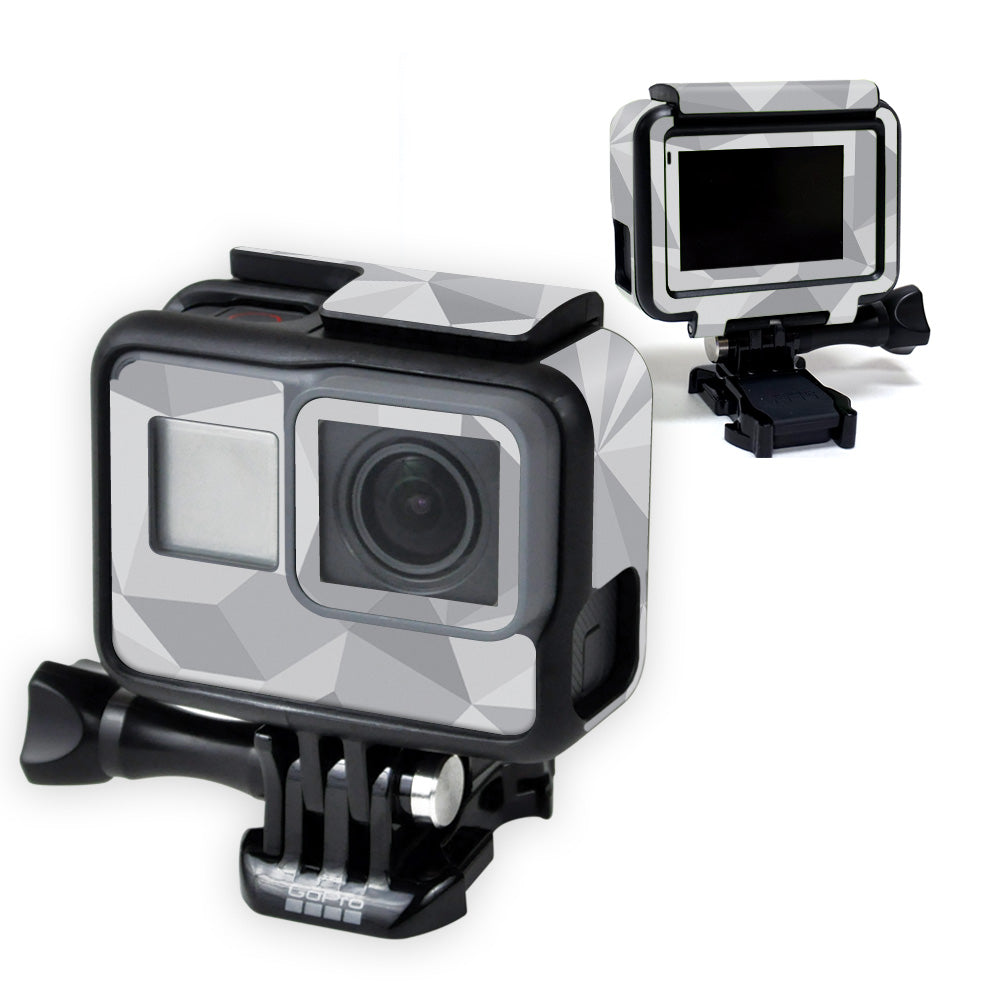 Gray Polygon Skin For GoPro Hero6 — MightySkins