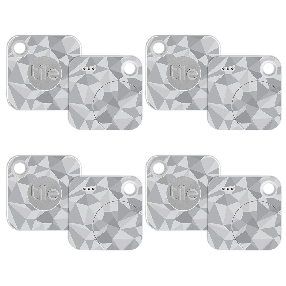 Gray Polygon Skin For Tile Mate w/ Replaceable Battery 2018 4 Pack ...