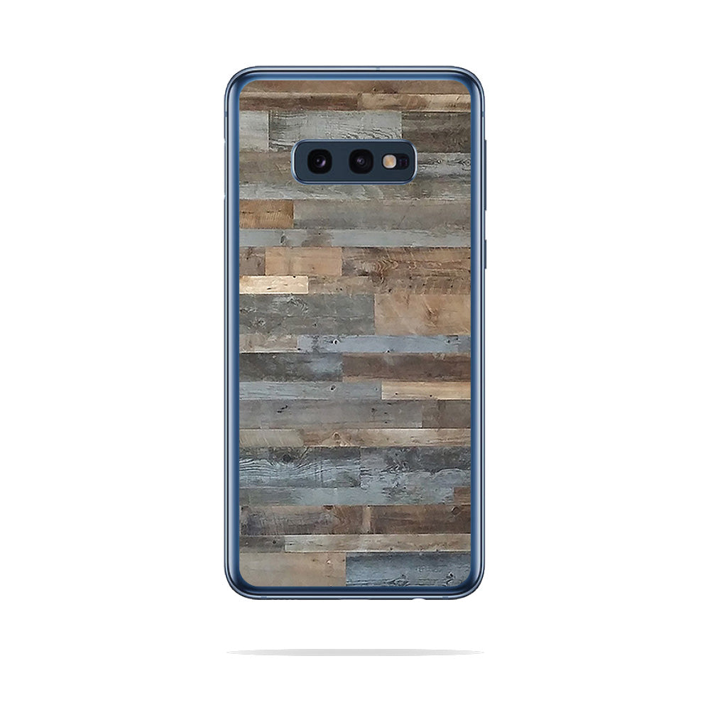 Gray Wood Skin For Samsung Galaxy S10E — MightySkins