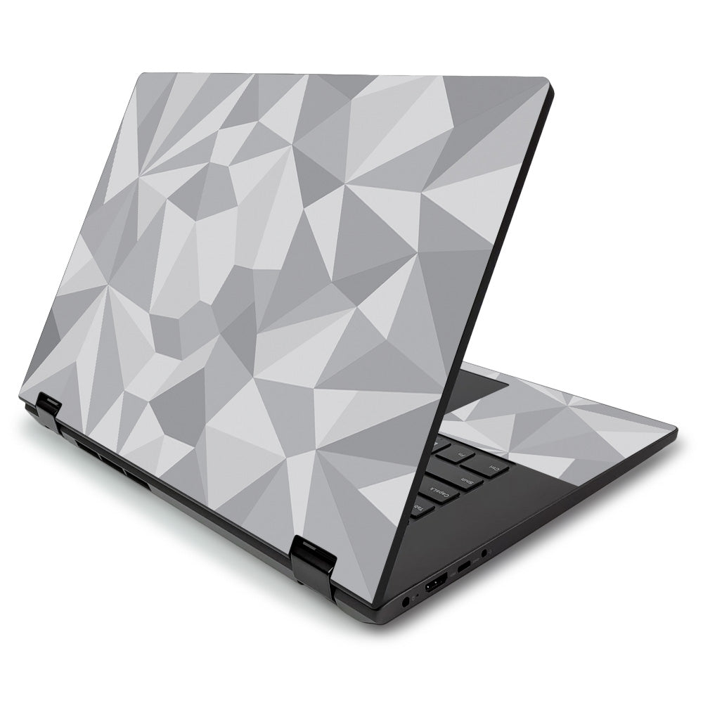 Gray Polygon Skin For Flex 15" (2019) — MightySkins
