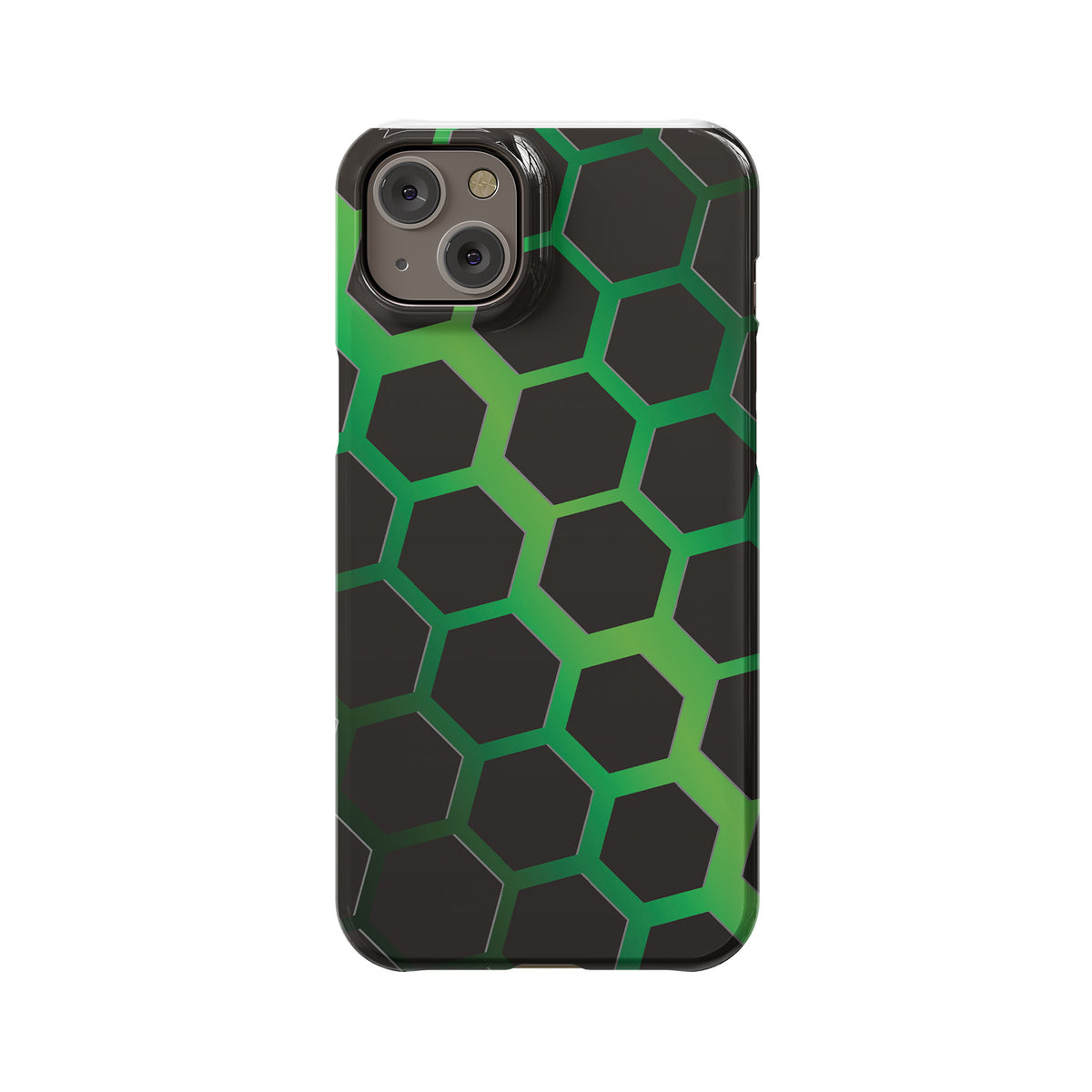 Green Hex Case for iPhone 14 Plus — MightySkins