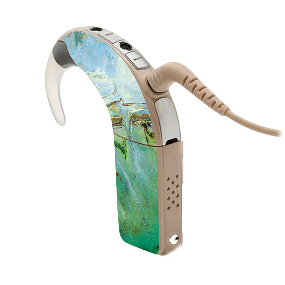 Green Shell Skin For Cochlear Nucleus 6 — MightySkins