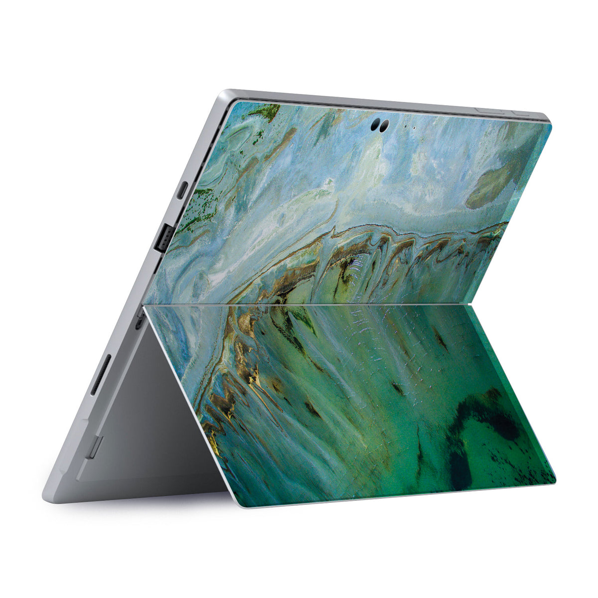 Green Shell Skin For Microsoft Surface Pro 8 — MightySkins