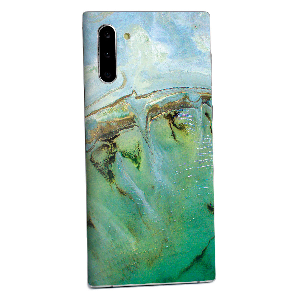 Green Shell Skin For Samsung Galaxy Note10 — MightySkins