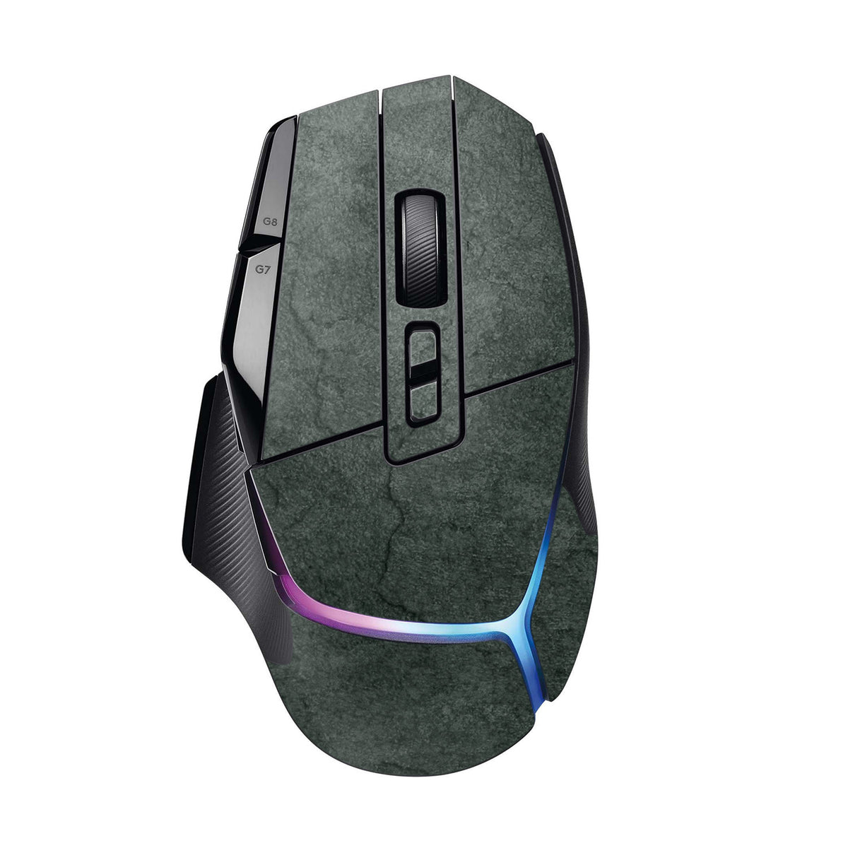 Green Stone Skin For Logitech G502 X Plus — MightySkins