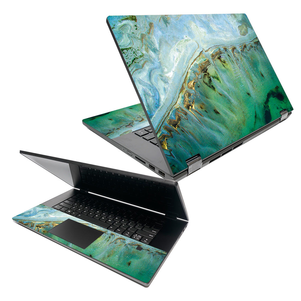 Green Shell Skin For IdeaPad C340 15" (2019) — MightySkins