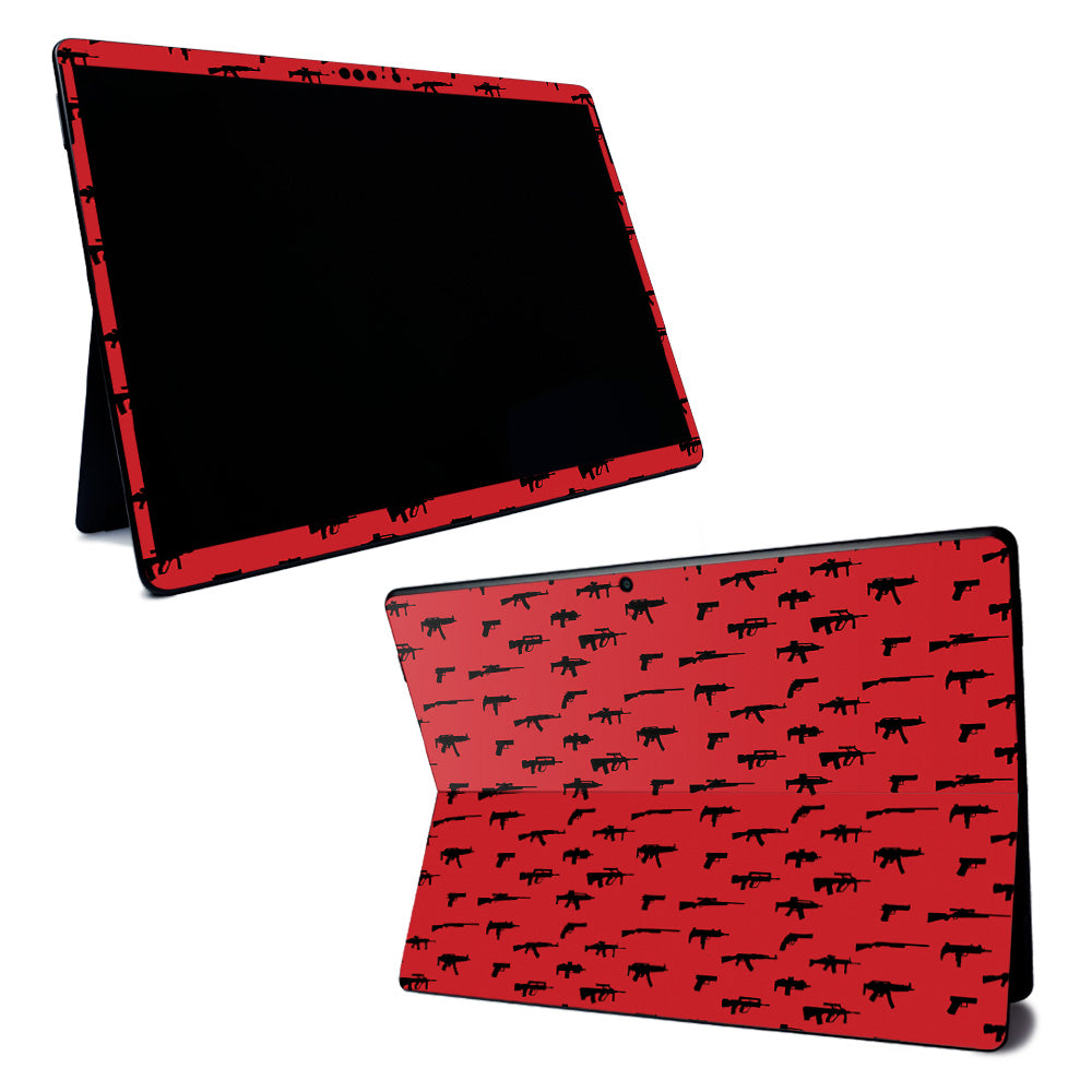 Guns Skin For Microsoft Surface Pro X — MightySkins