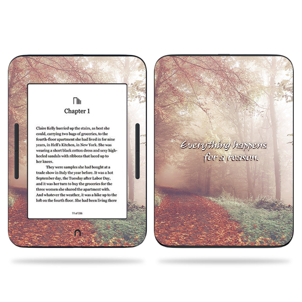 Happens For A Reason Skin For Barnes & Noble NOOK GlowLight 3 (2017 ...