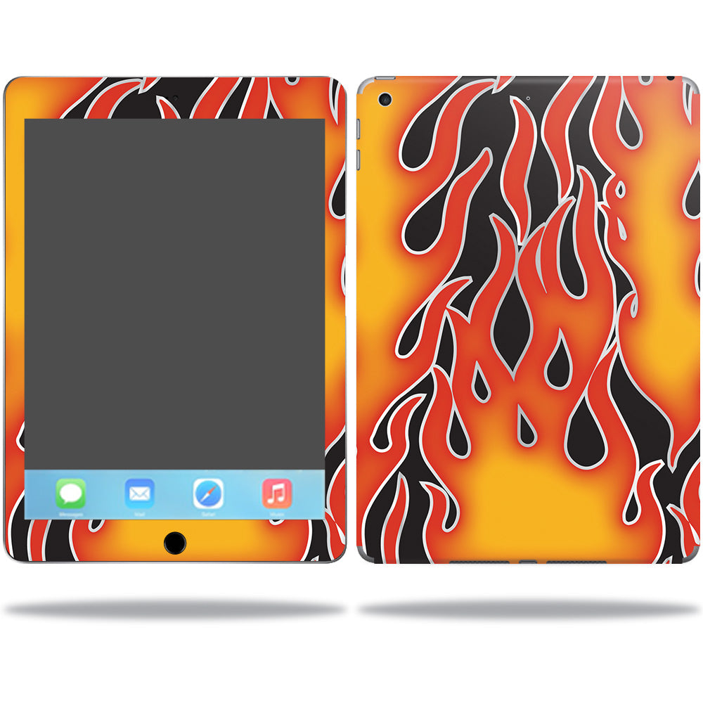 Hot Flames Skin For Apple iPad 5th Gen — MightySkins