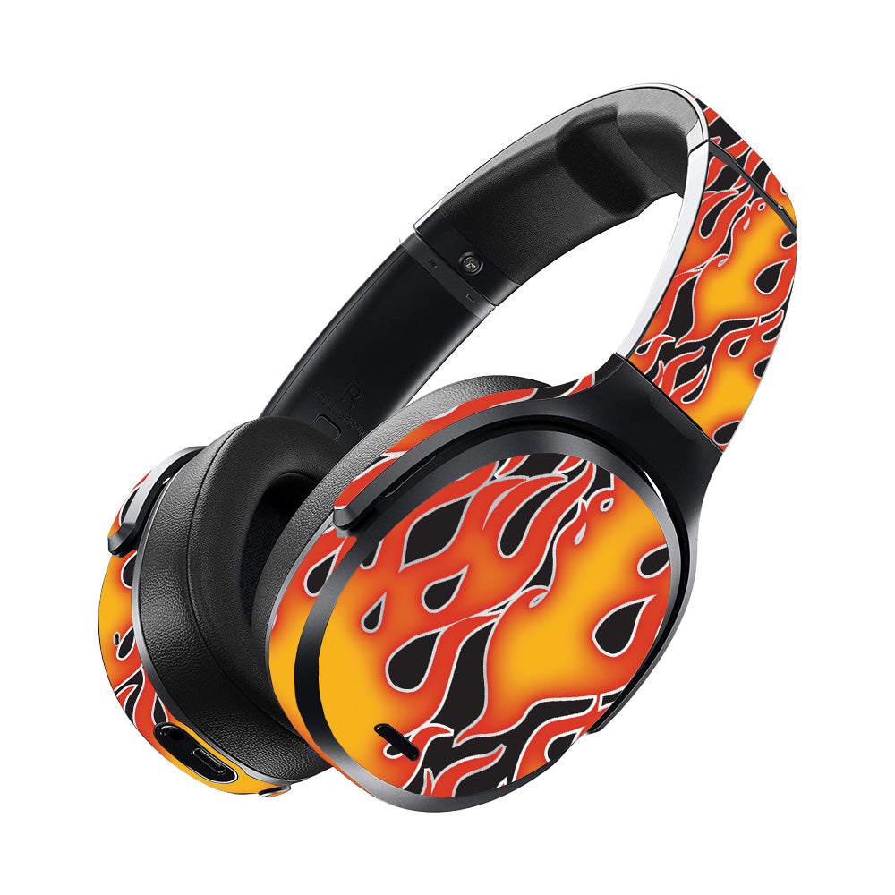 Hot Flames Skin For Skullcandy Crusher ANC — MightySkins