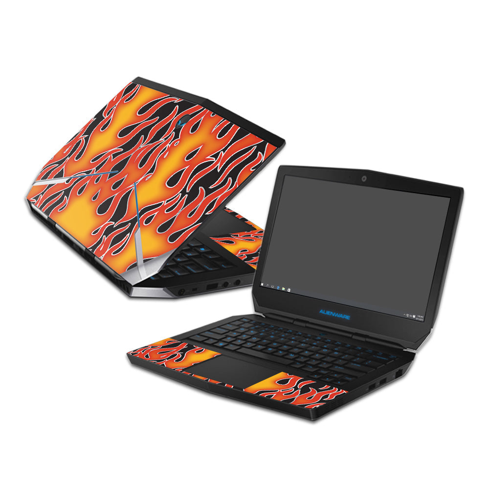 Hot Flames Skin For 13" (2015) — MightySkins