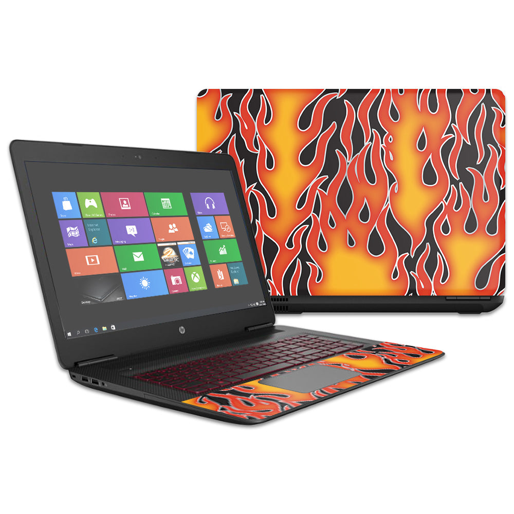 Hot Flames Skin For OMEN Laptop 17 (2016) — MightySkins
