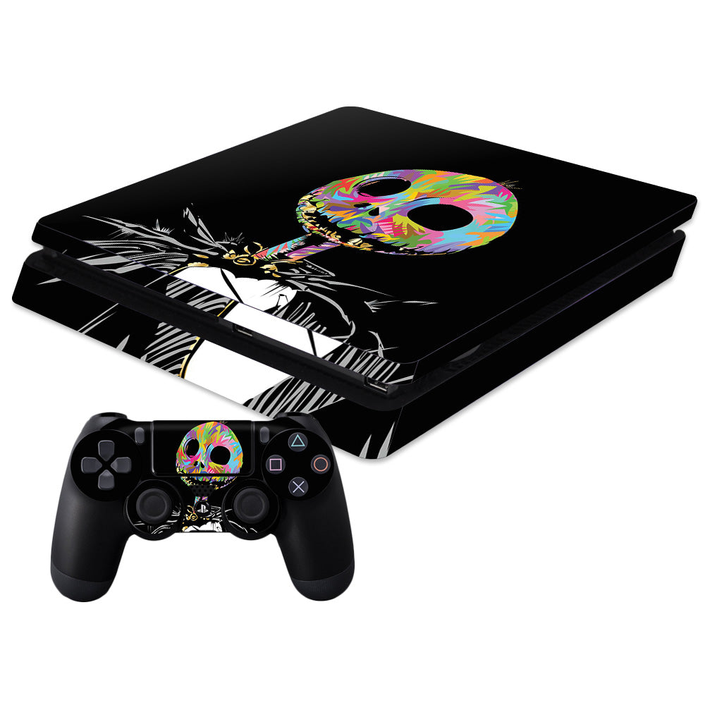 Jack Skeleton Skin For Sony PS4 Slim & Controller Combo — MightySkins