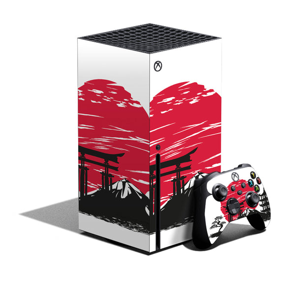 Japanese Style Skin For XBOX Series X Bundle MightySkins