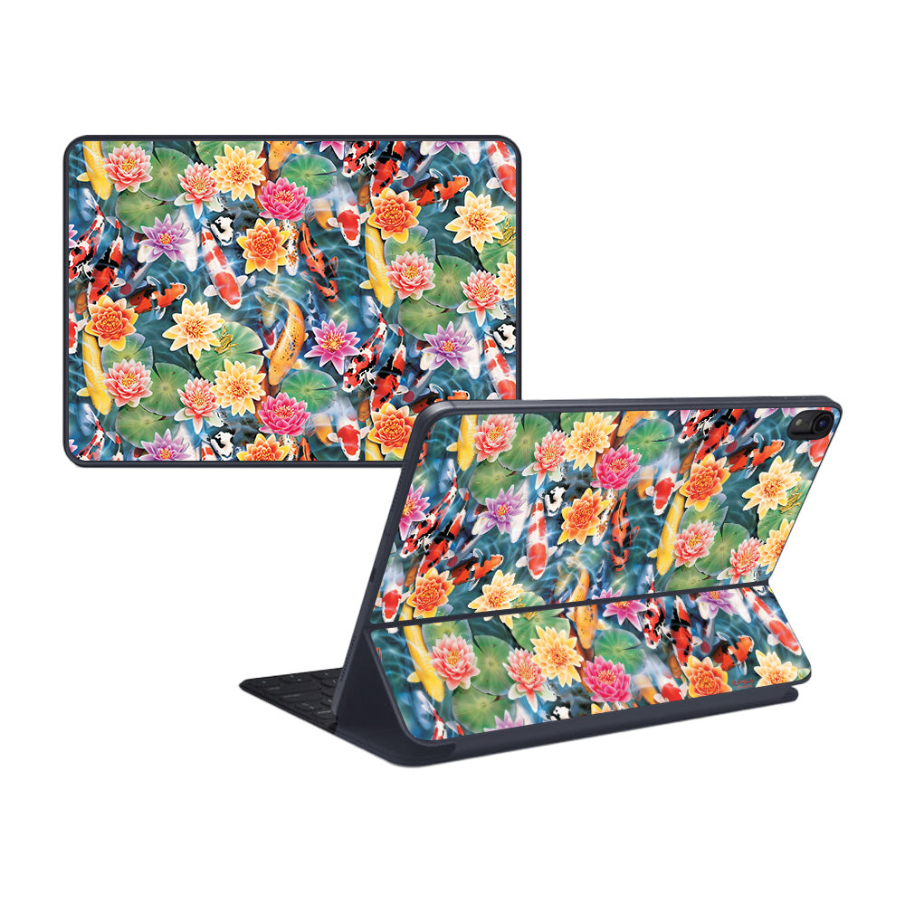 Koi Pond Skin For Apple iPad Pro Smart Keyboard 11" (2018) — MightySkins