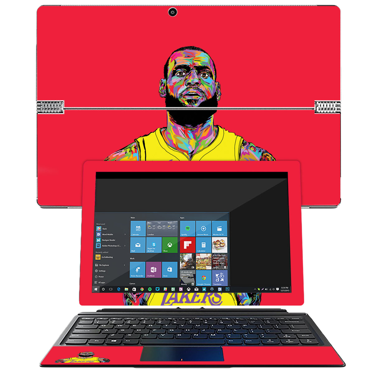 L Train Skin For MIIX 510 12.2" — MightySkins