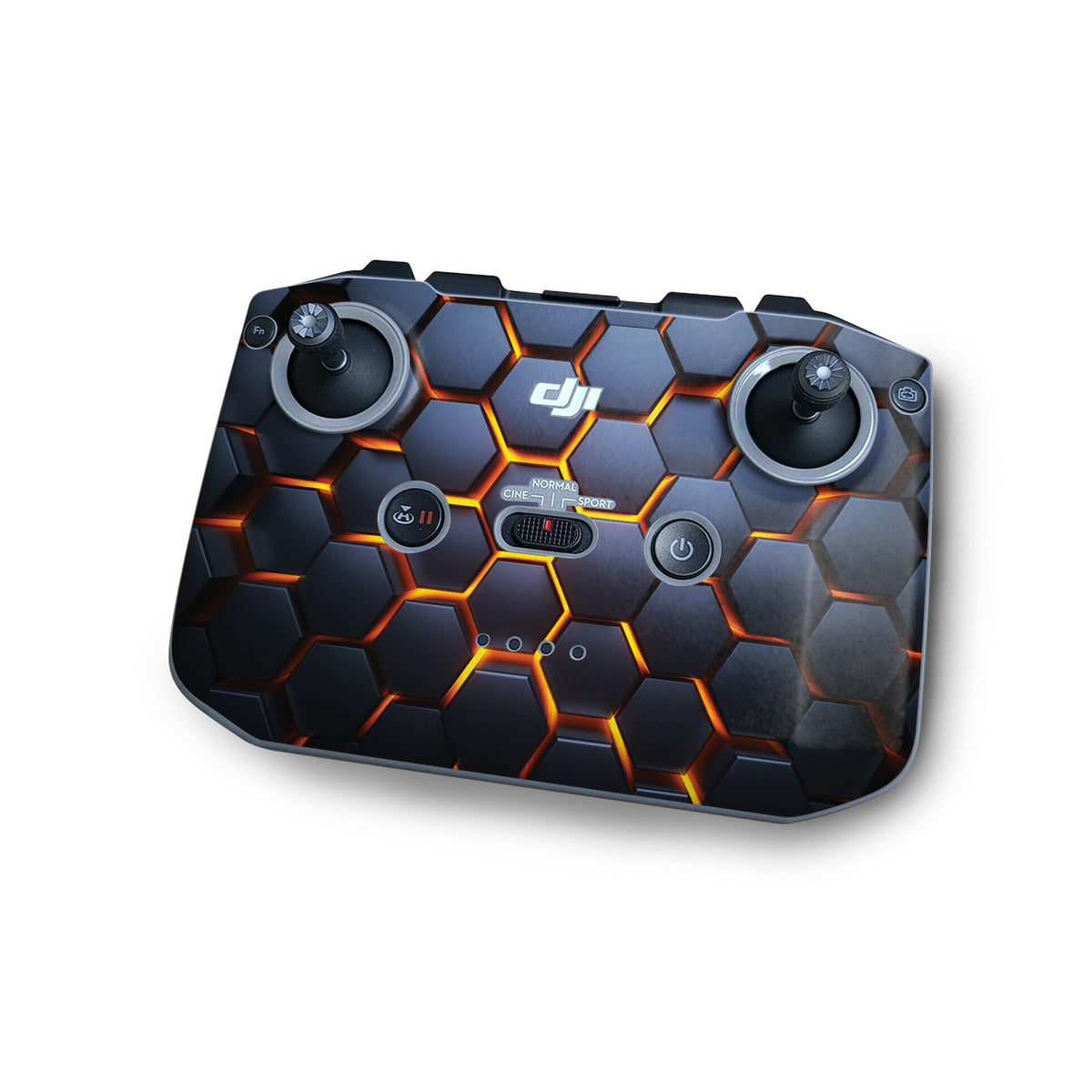 Lava Hex Skin For DJI RC-N1 Controller — MightySkins