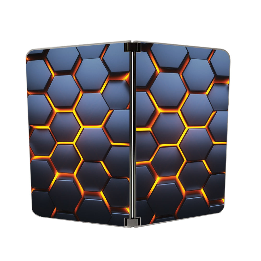 Lava Hex Skin For Microsoft Surface Duo — MightySkins