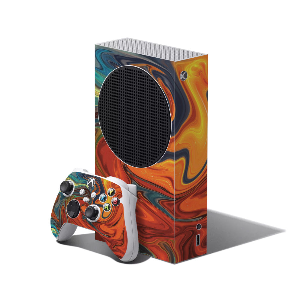 Lava Water Skin For Microsoft XBOX Series S Bundle — MightySkins