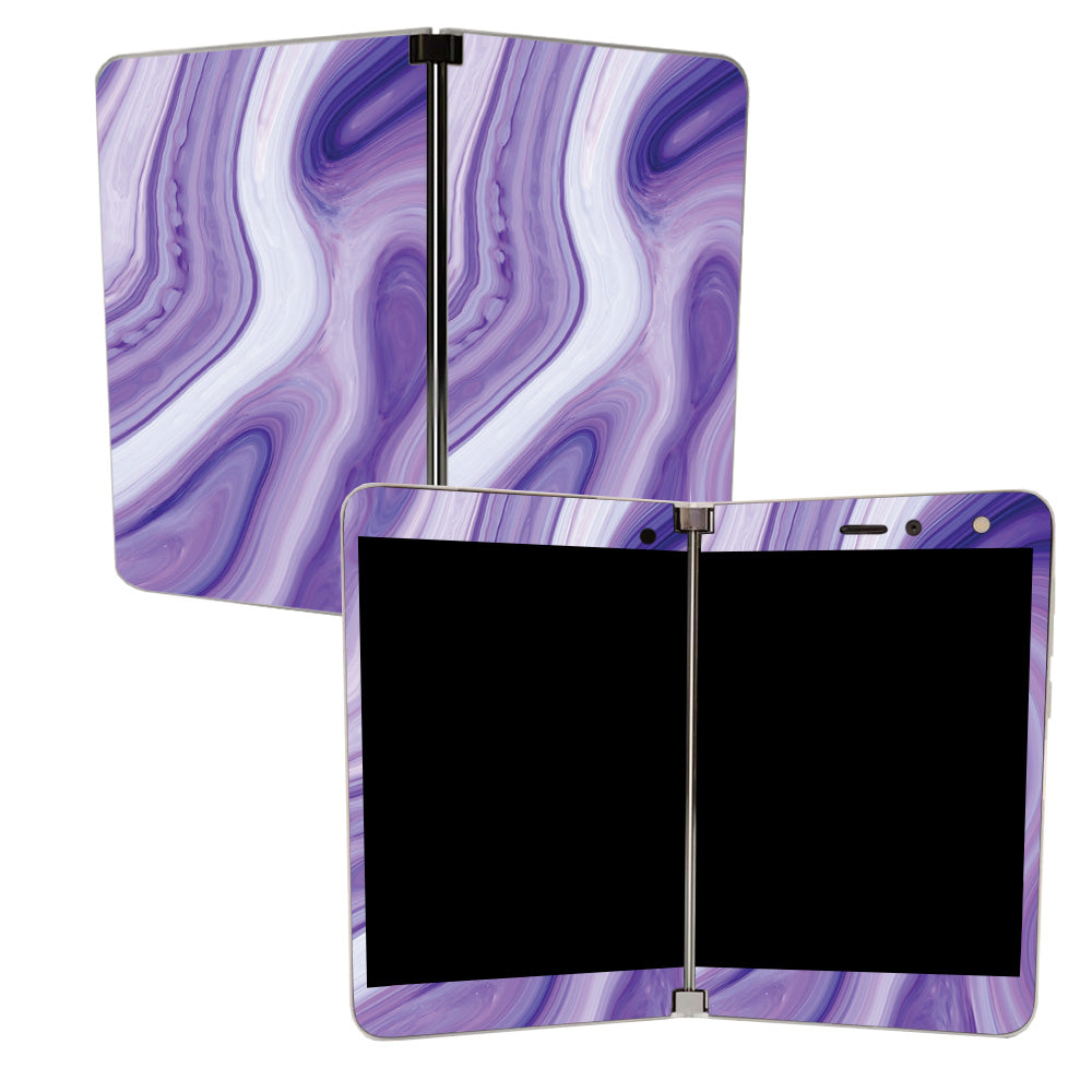 Lavendar Acrylic Skin For Microsoft Surface Duo — MightySkins