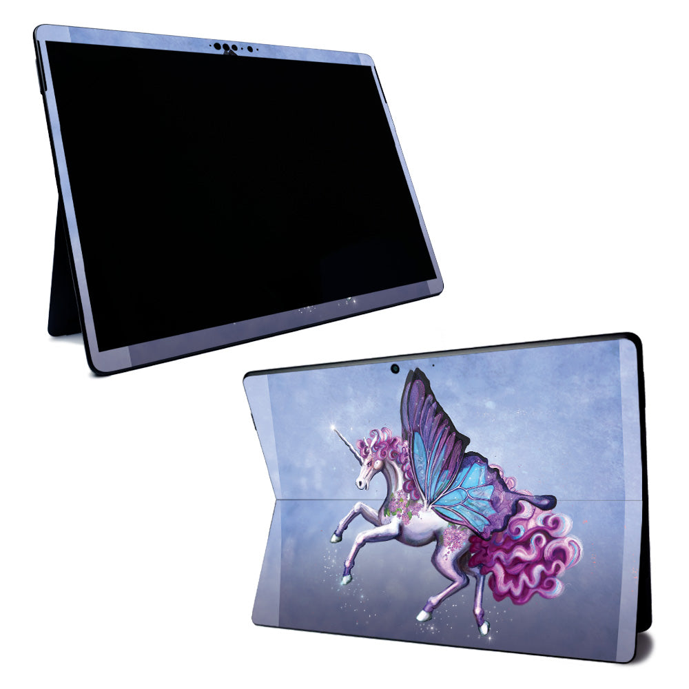 Lilac Unicorn Skin For Microsoft Surface Pro X — MightySkins