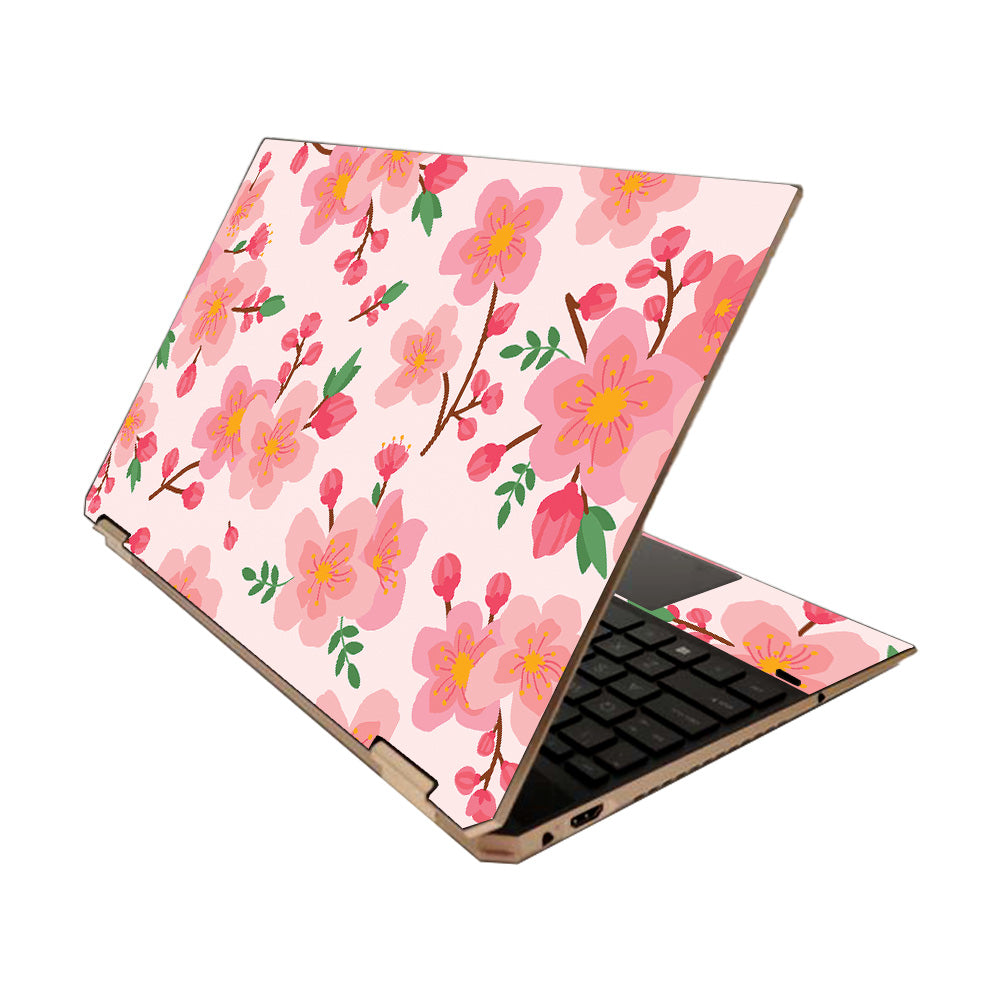 Lilies In Bloom Skin For Spectre x360 15" (2020) — MightySkins