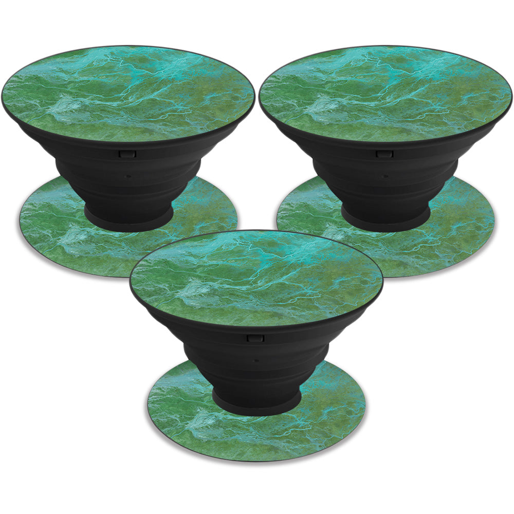 Lime Marble Skin For PopSocket PopSocket — MightySkins