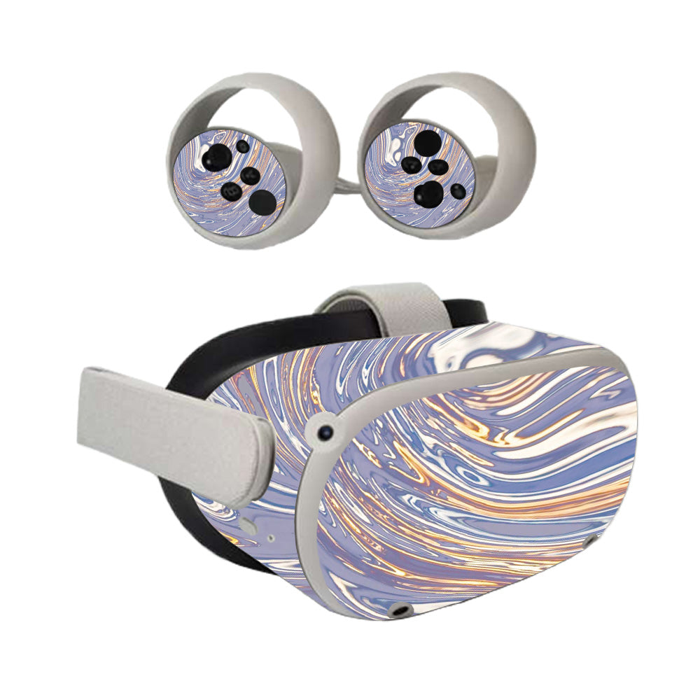 Liquid Silver Skin For Oculus Quest 2 — MightySkins