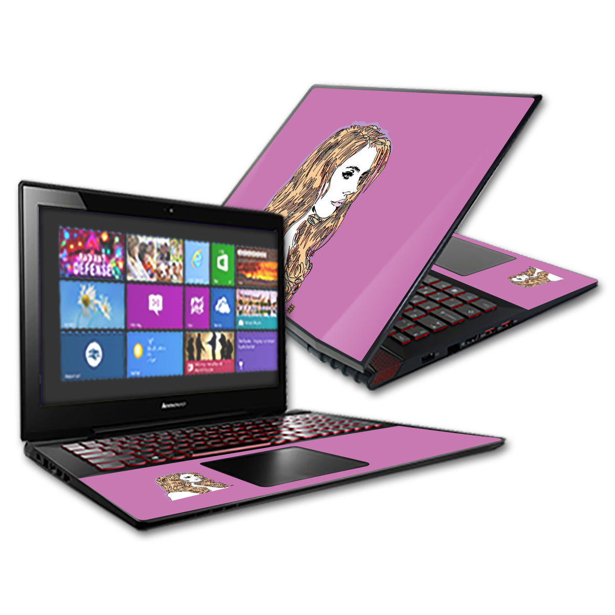 Lizzy Skin For Ideapad Y50 15.6" Screen — MightySkins