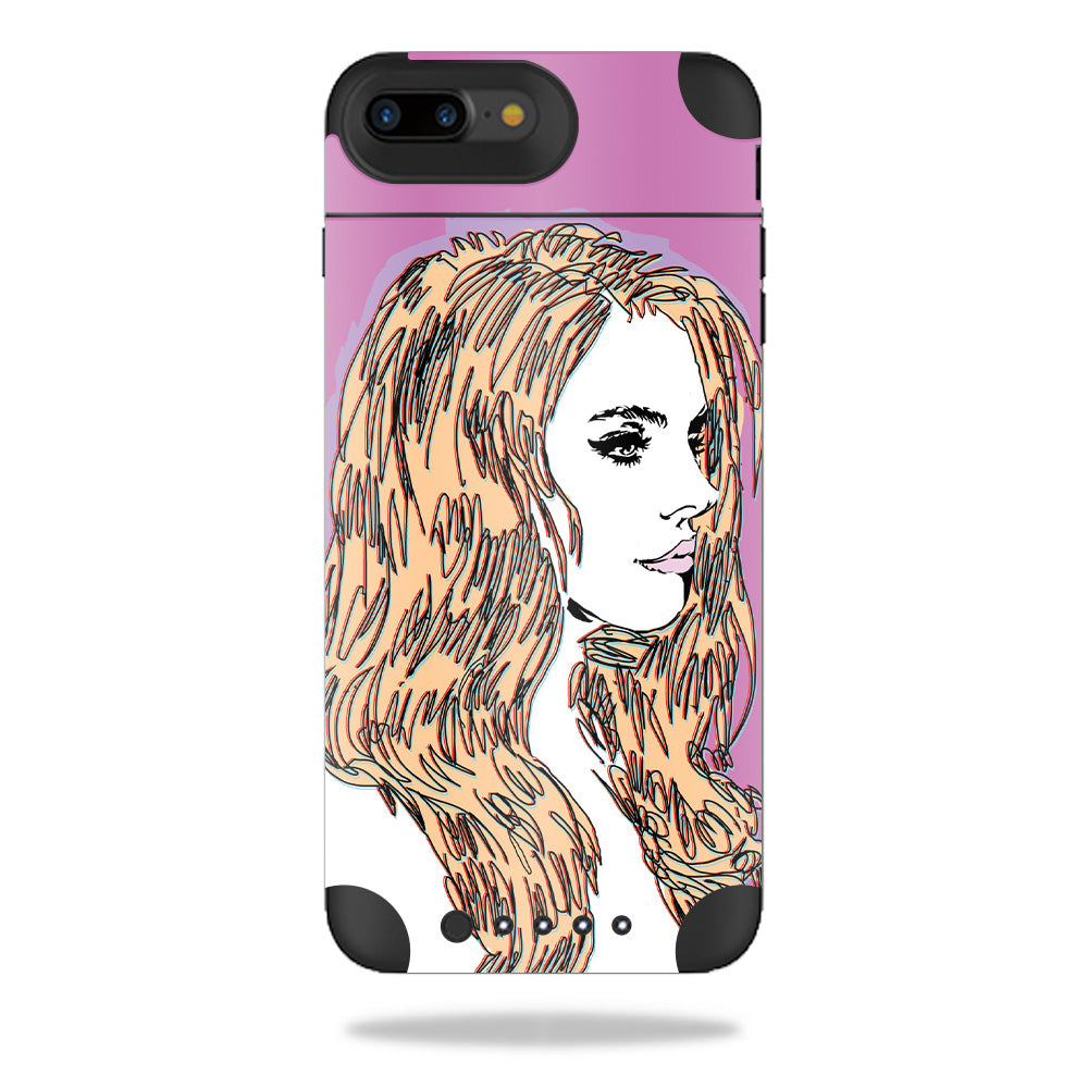 Lizzy Skin For Mophie Juice Pack Air iPhone 7 Plus — MightySkins