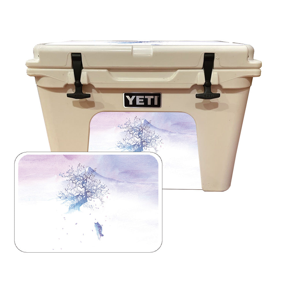 Long Way To Fuji Skin For Yeti 50 qt Cooler — MightySkins