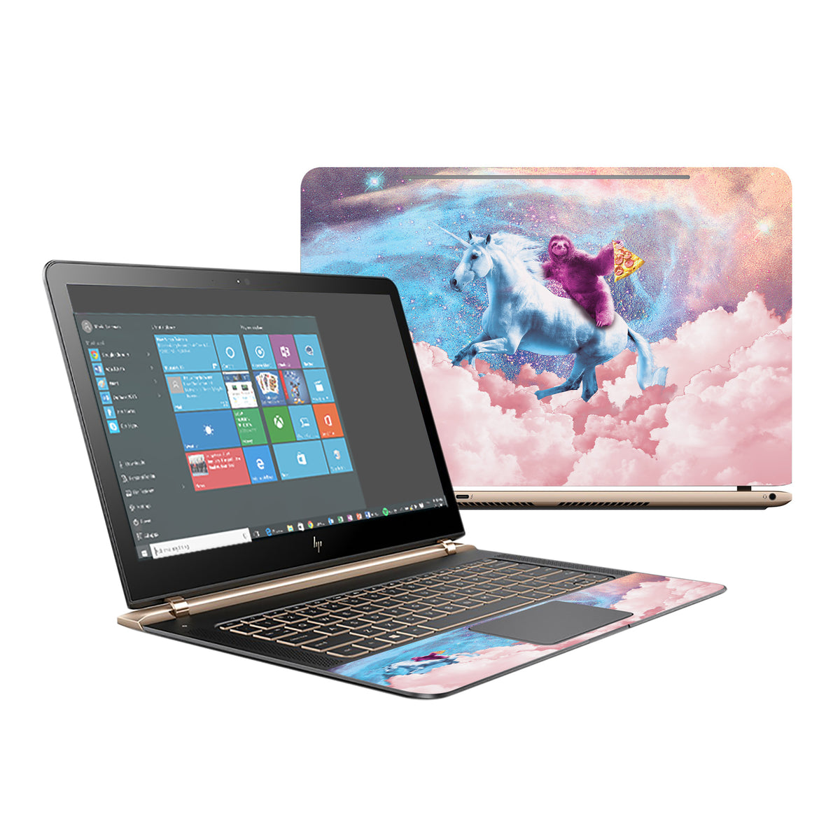 Majestic Sloth skin is precision cut to fit perfectly. Attaches easily ...