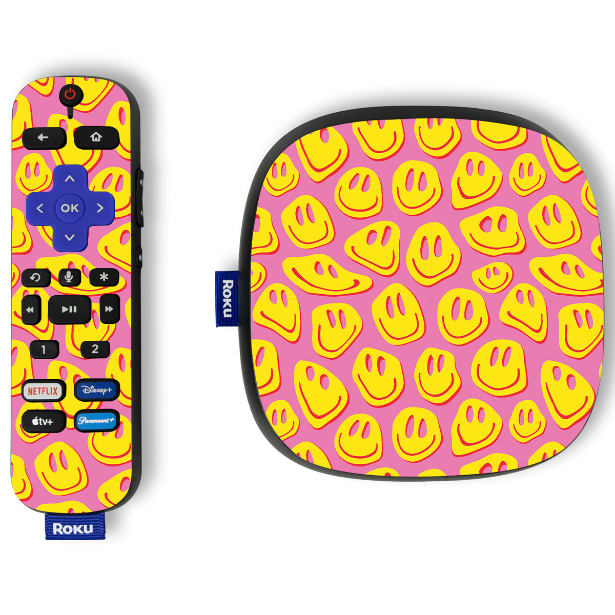 Melted Faces Skin For Roku Ultra Model 4802 (2022) — MightySkins