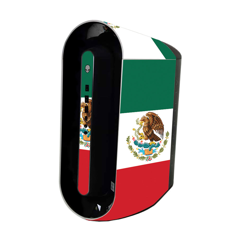 Mexican Flag Skin For Alienware Aurora R11 Gaming Desktop — MightySkins