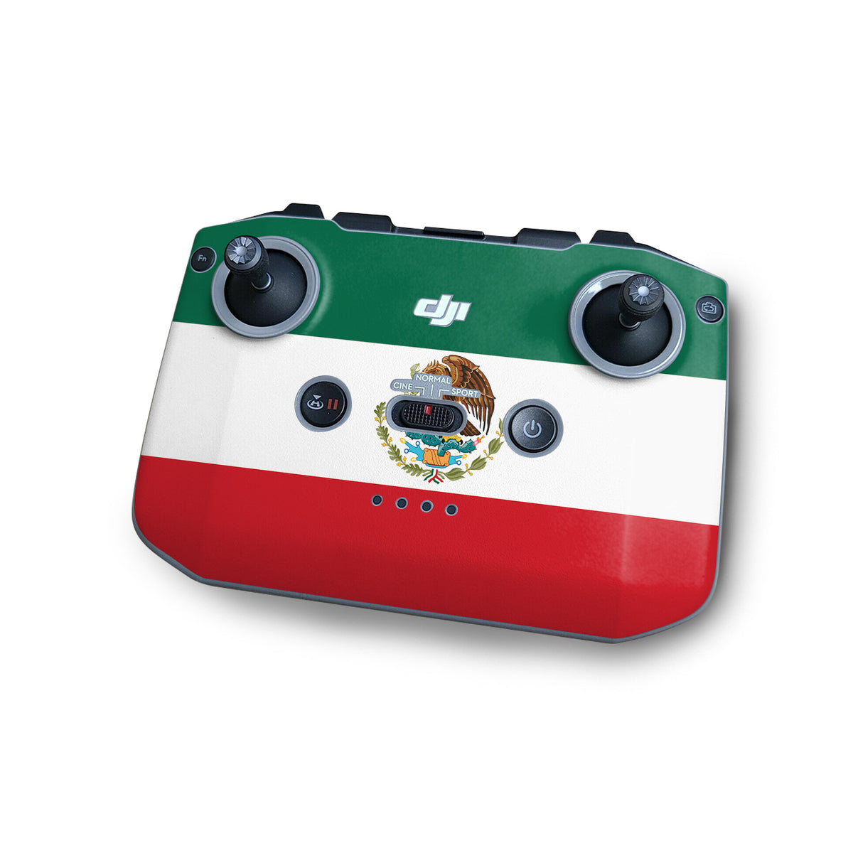 Mexican Flag Skin For DJI RC-N1 Controller — MightySkins