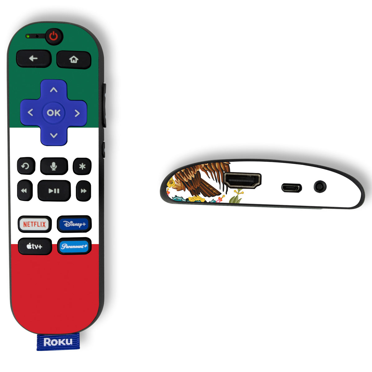 Mexican Flag Skin For Roku Express 4K+ Model 3941 (2022) — MightySkins