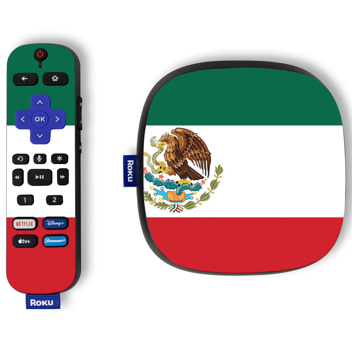 Mexican Flag Skin For Roku Ultra Model 4802 (2022) — MightySkins