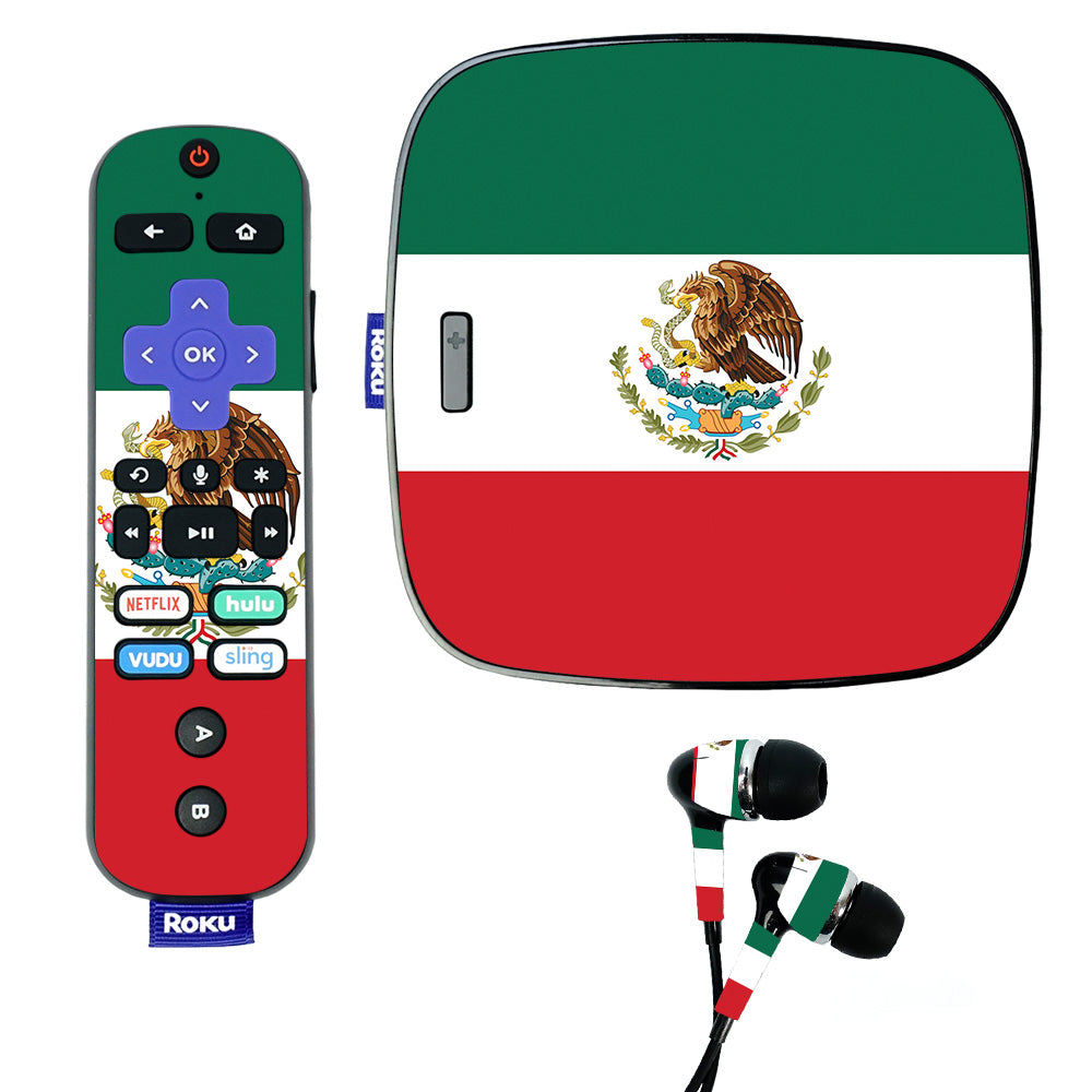 Mexican Flag Skin For Roku Ultra — MightySkins