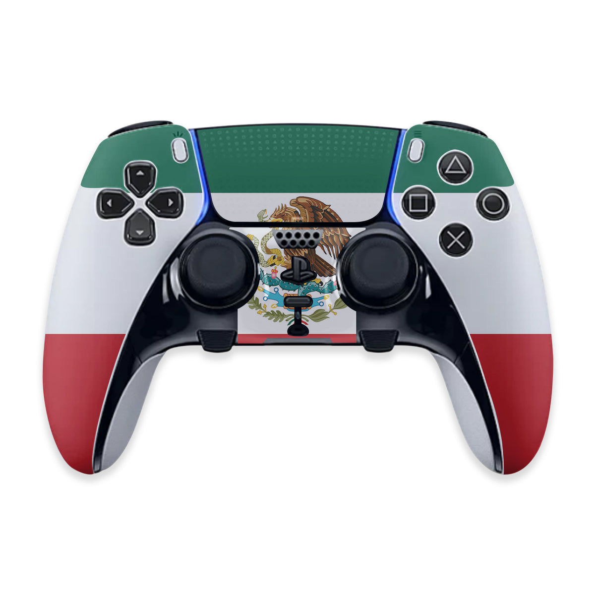 Mexican Flag Skin For PlayStation 5 DualSense Edge Controller — MightySkins