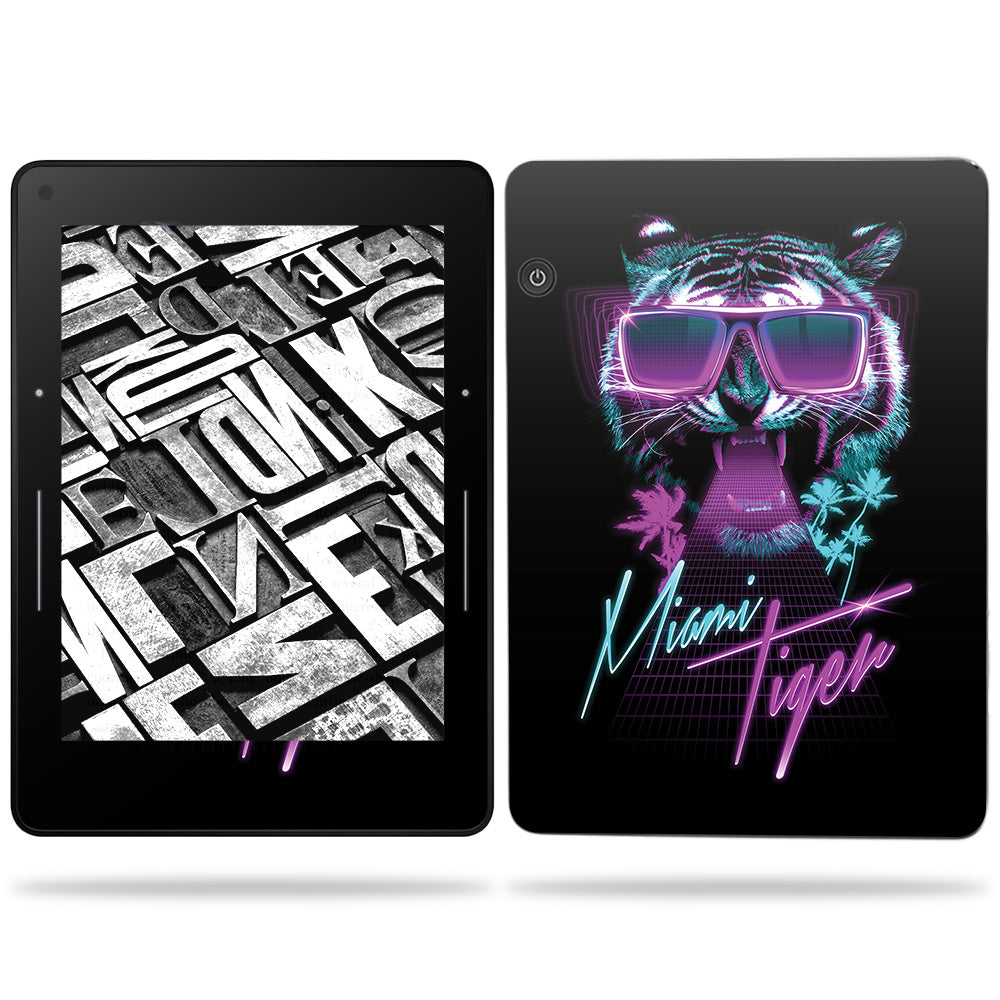 Miami Tiger Skin For Amazon Kindle Voyage 6" (2017) — MightySkins