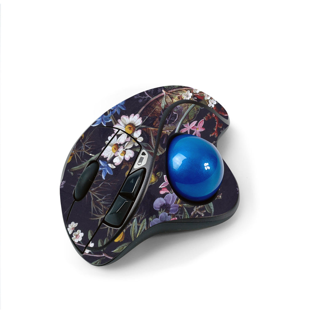 Midnight Blossom Skin For Logitech M570 Wireless Trackball Mouse ...