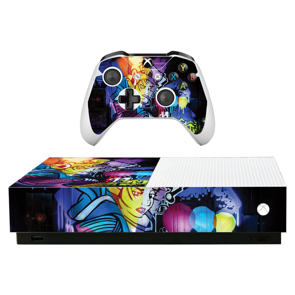 Midnight Mischief Skin For Microsoft Xbox One S All-Digital Edition — MightySkins