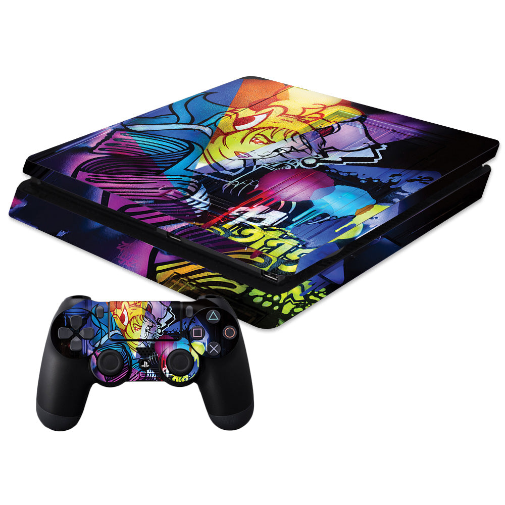 Midnight Mischief Skin For Sony PS4 Slim & Controller Combo — MightySkins