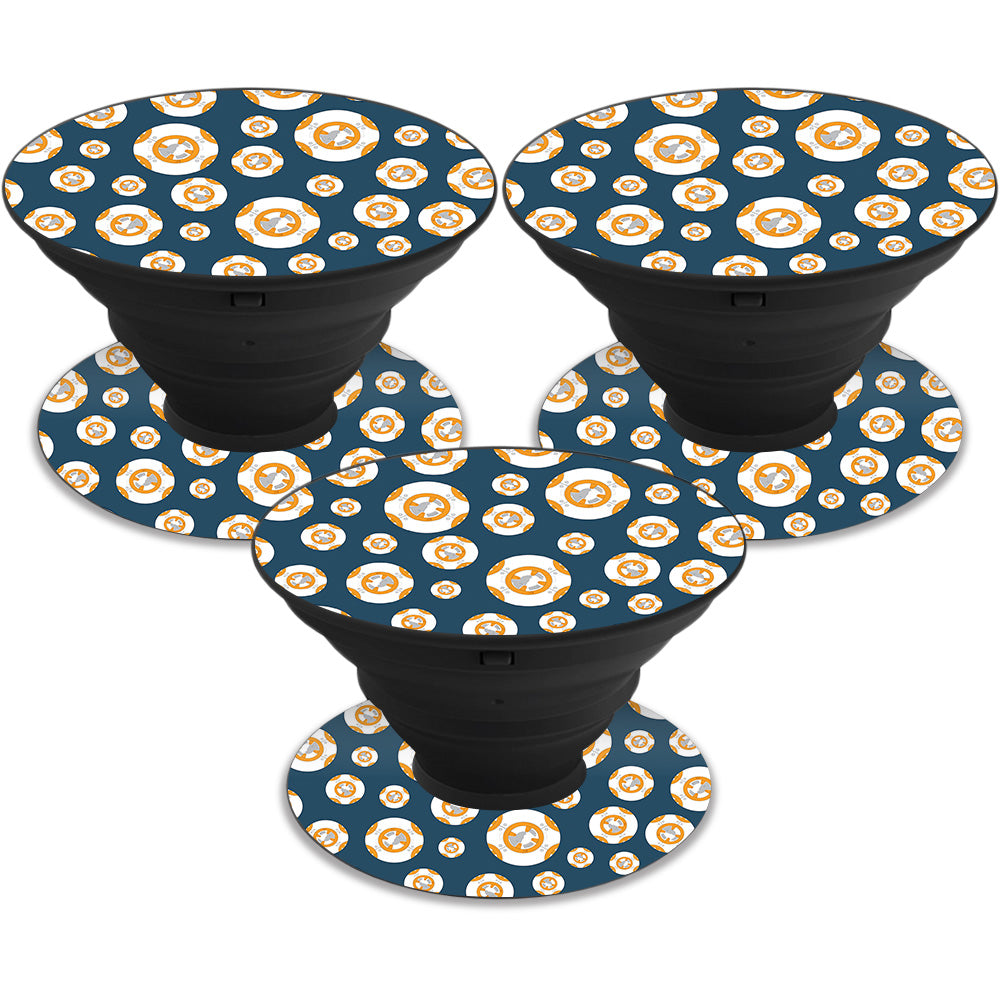 Mini Galaxy Bots Skin For PopSocket PopSocket — MightySkins