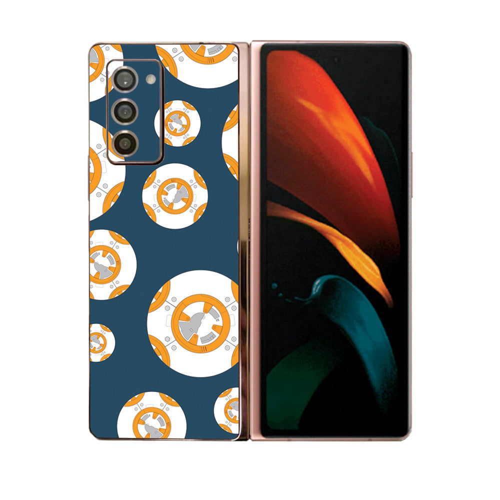 Mini Galaxy Bots Skin For Samsung Galaxy Z Fold 2 — MightySkins